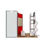 Stand 3x3 ARS,sistema Octanorm en Cancún