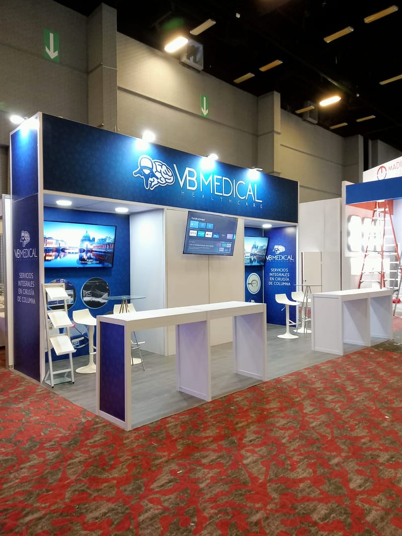 Diseño de Stands en el XXIII CONGRERSO ANUAL AMCICO
