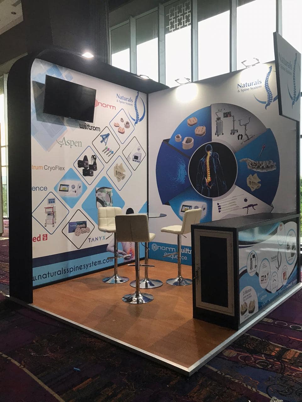 Diseño de Stands en XX Congreso Anual AMCICO