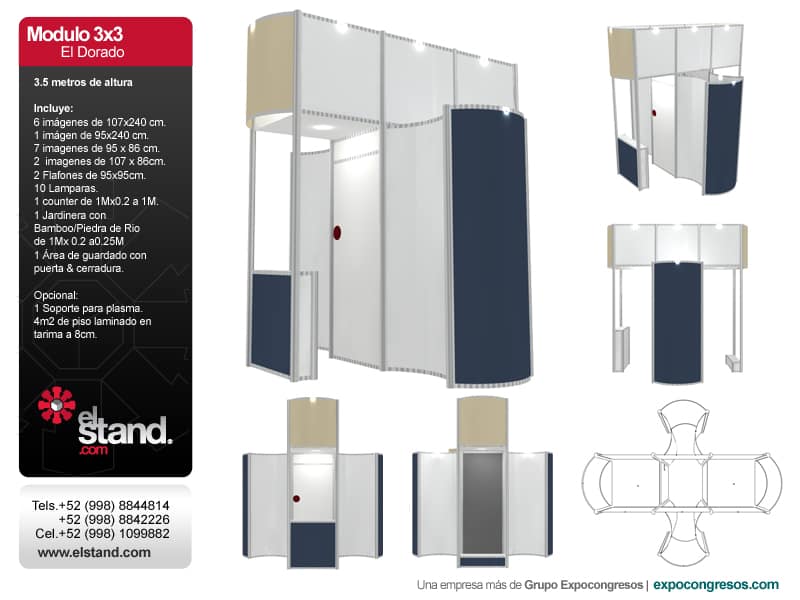 Modulo 3x3 El Dorado