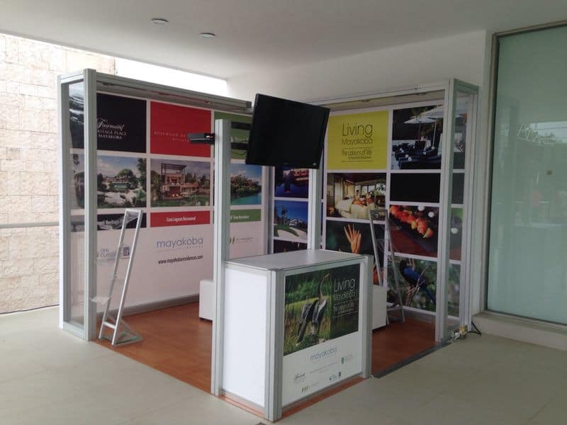 Diseño de Stand 3x3 para Maya Koba