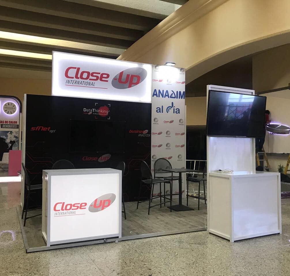 Diseño de stand 4x3 para Close Up
