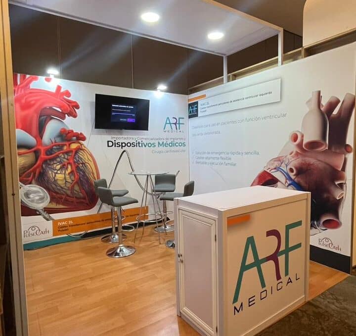 Diseño de stand 3x3 para ARF en 32 Congreso anual de Cirujía Cardiaca ...